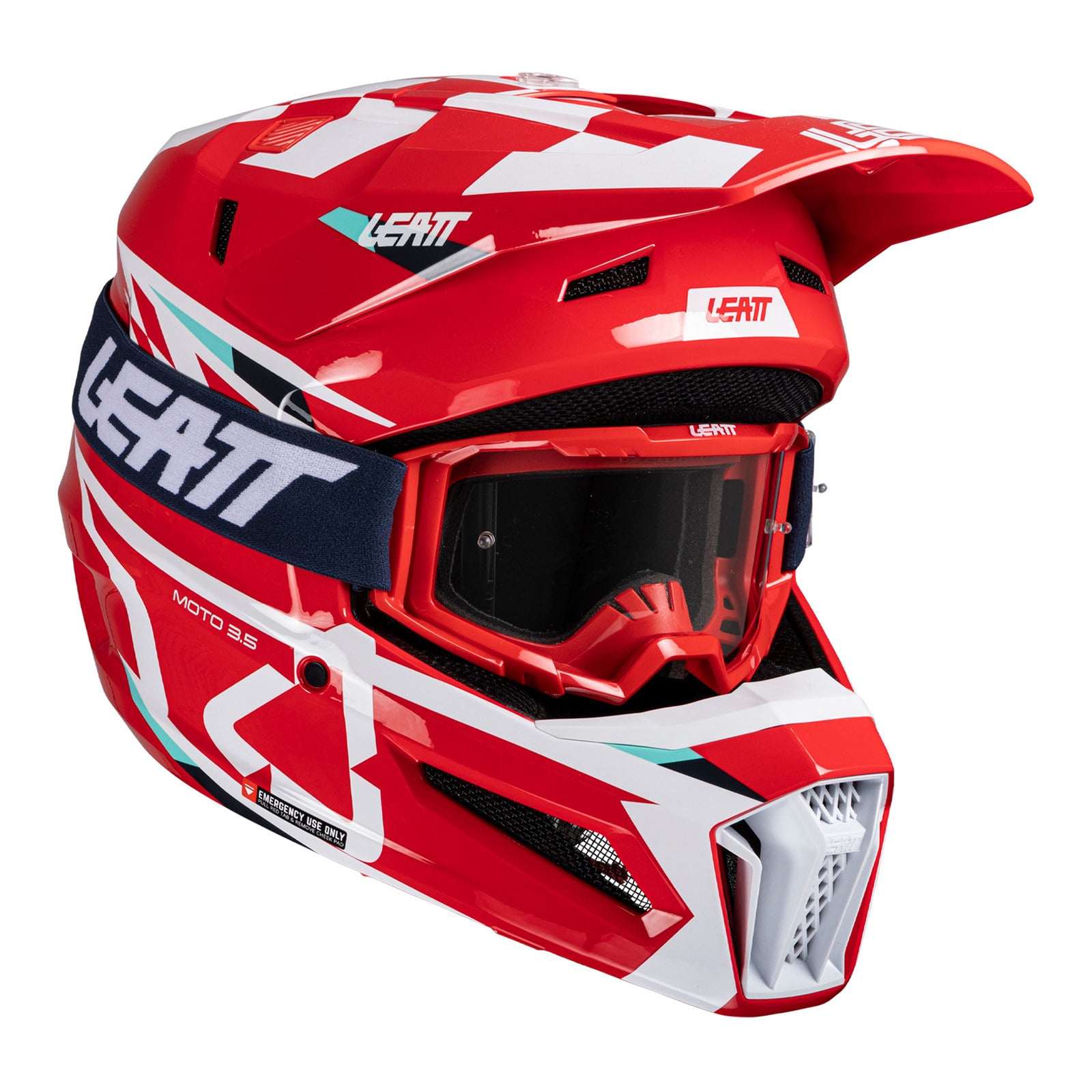 Leatt 2025 3.5 Helmet Kit - Red – Leatt Moto Australia